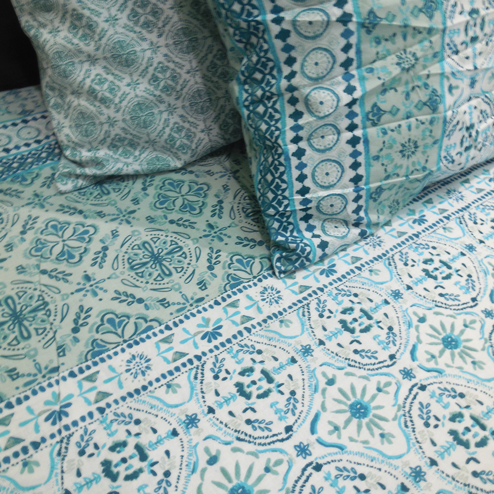 Teal Pattern - Maal Gari
